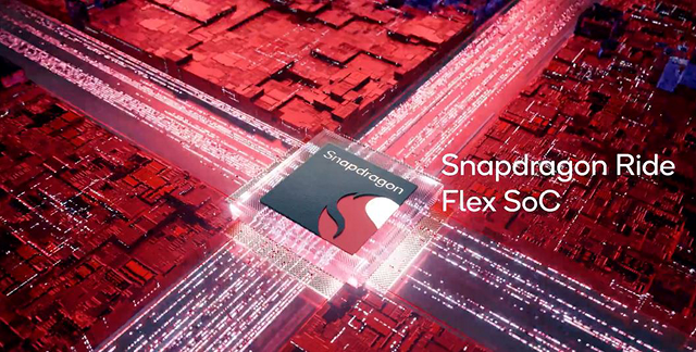 Piattaforma di integrazione ADAS di Bosch basata su Snapdragon Ride Flex